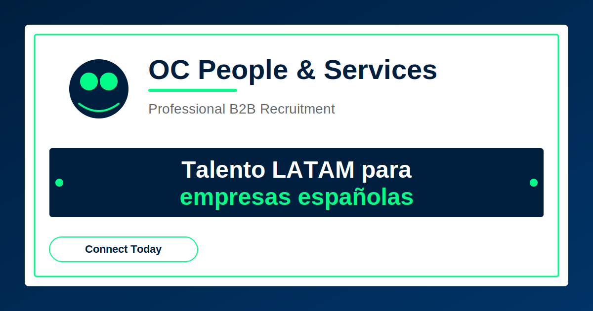 OC People & Services | Talento LATAM para Empresas Españolas